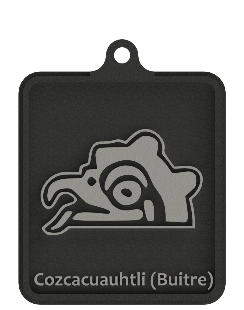 3D file Aztec calendar key rings 📅 ・Design to download and 3D print・Cults