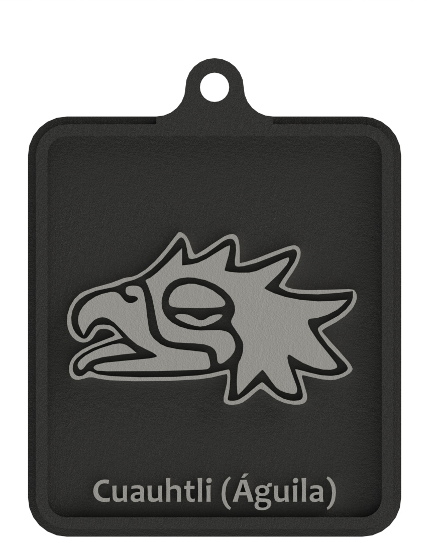 3D file Aztec calendar key rings 📅 ・Design to download and 3D print・Cults