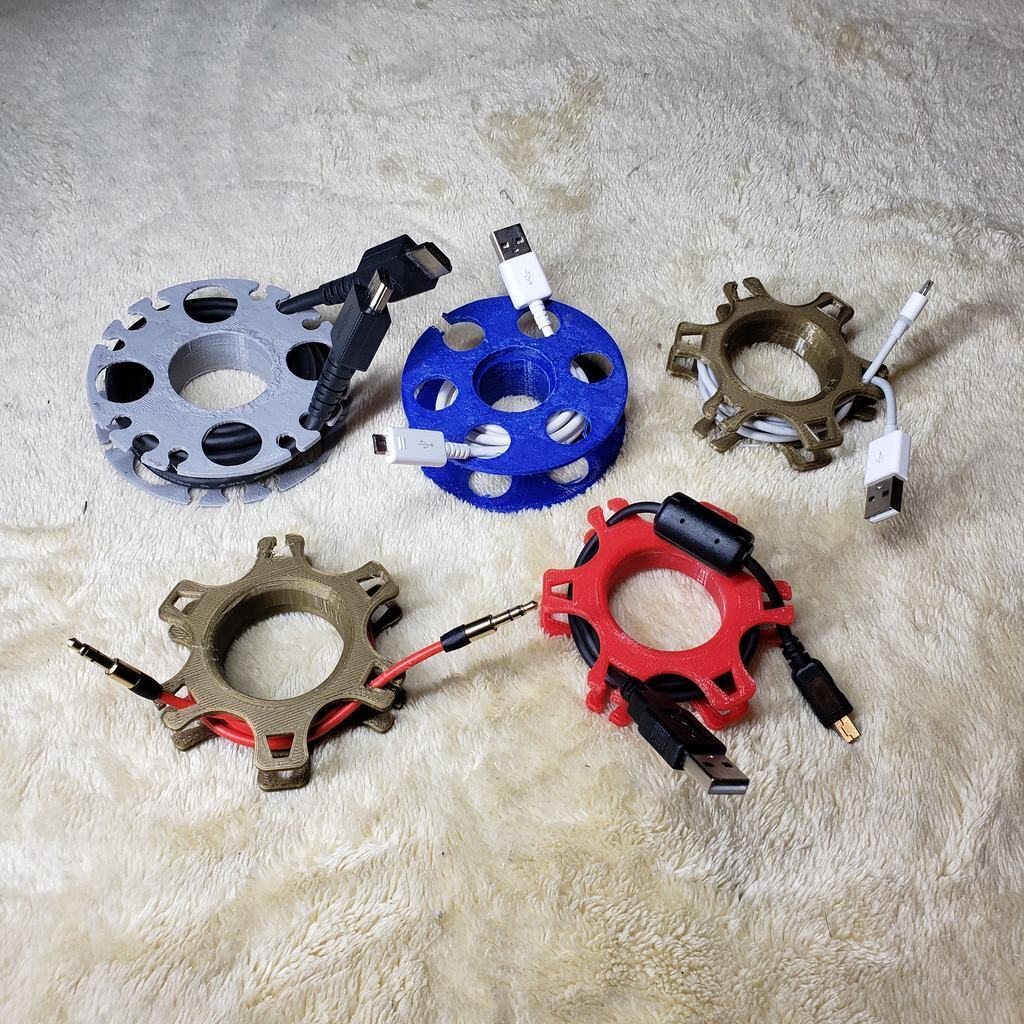 3D printing Cable Wrapper・Cults