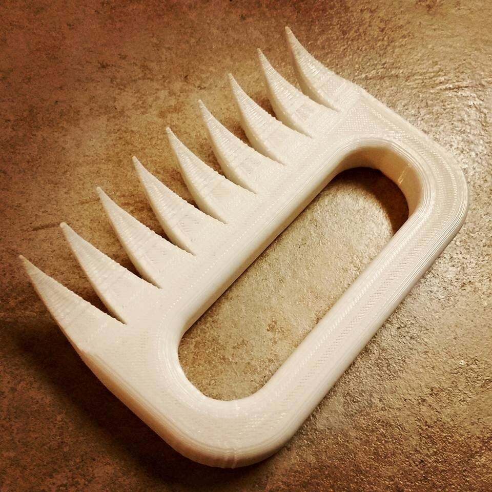 3D print Meat Claws - Pull Your Pork・Cults