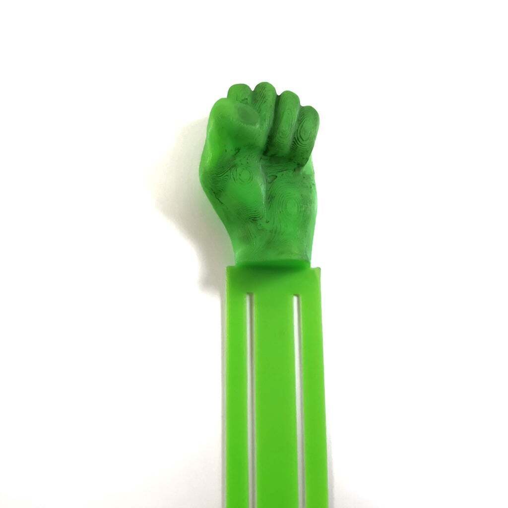 Free STL file Hulk Fist Bookmark 🤜 ・3D print design to download・Cults