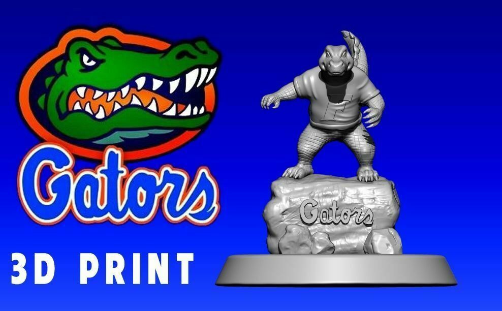 🏈 The Florida Gators football - Wood CNC 3D print model・ 3D File for ...