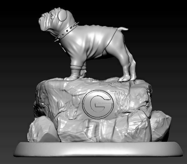 🇬🇪 NFL - Bulldog - The Georgia Bulldogs football 3D print model・ STL ...