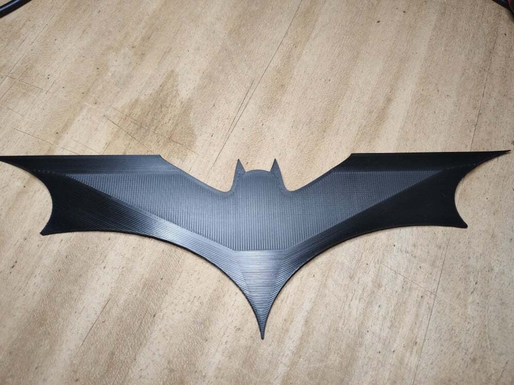 3D printed Dark Knight Rises Batarang・Cults