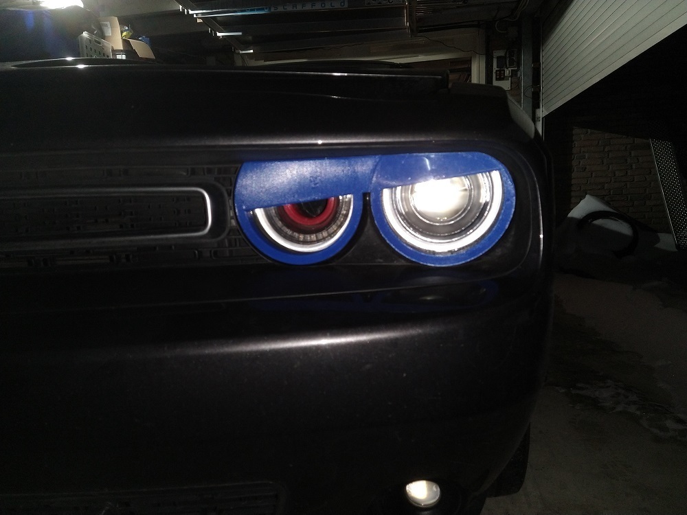 Archivo STL gratis Dodge Challenger >2015 Angry Eyes 😡 ・Objeto para ...
