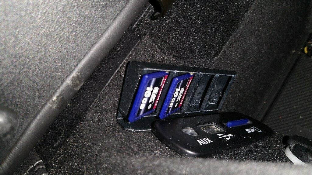 Free 3D file Dodge Challenger > 2015 SD card holder 🚗 ・3D printing idea ...