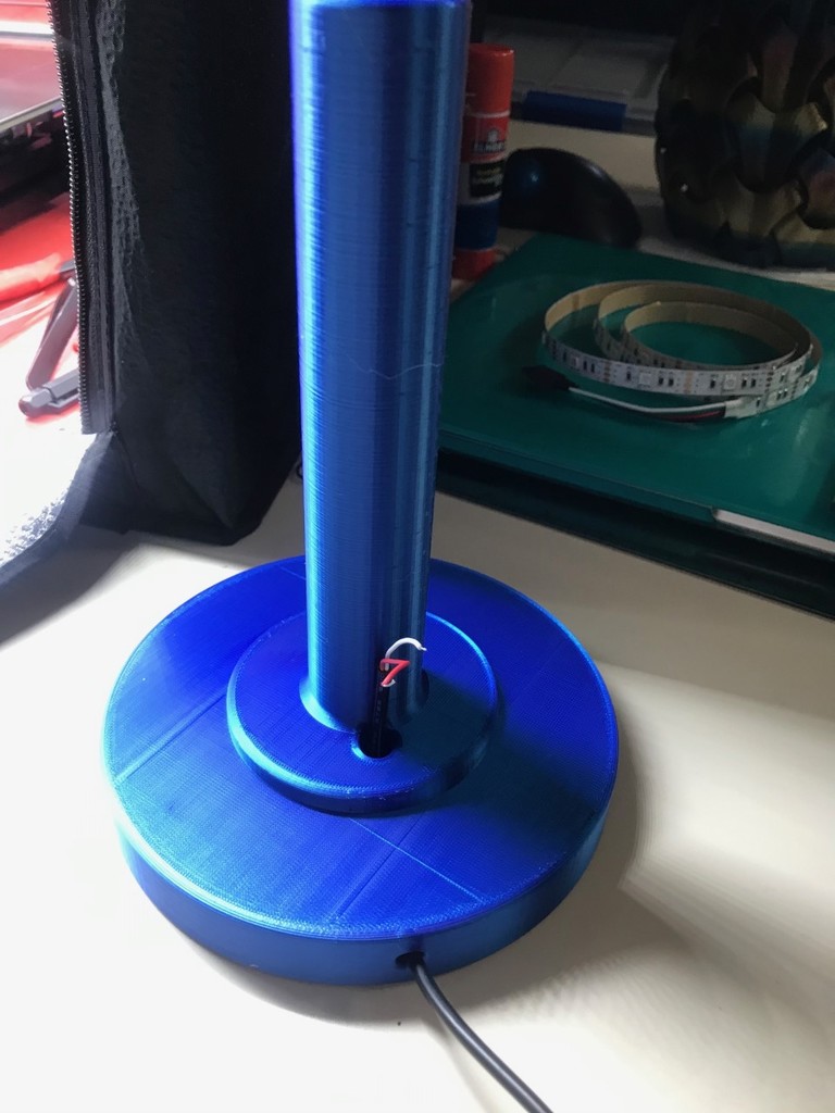 Free 3D file Orchids Lamp Stand for LED 🔦 ・3D printing template to ...