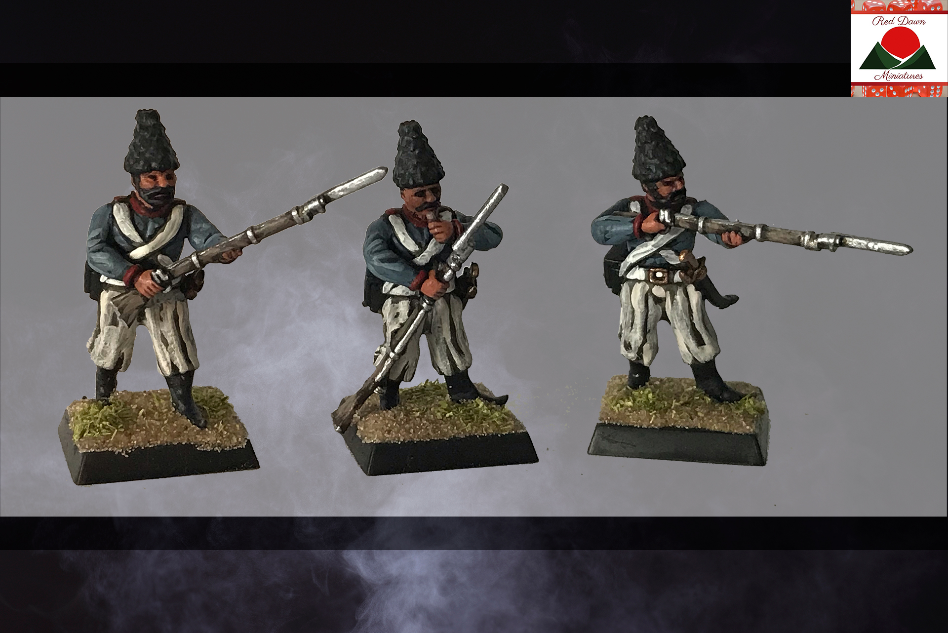 🎲 28mm Napoleonic Qajar Persian Infantry・ 3D File for ・Cults
