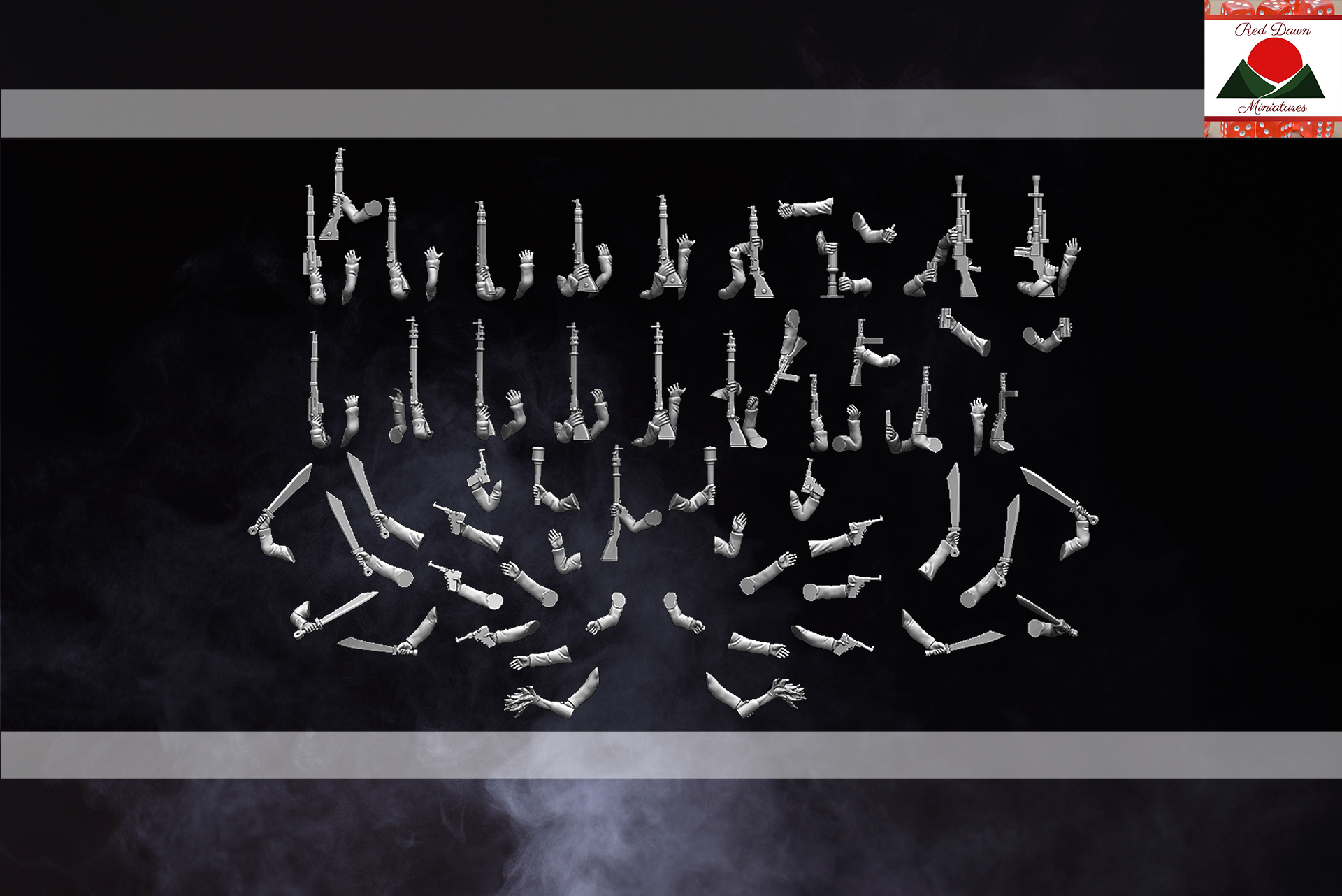 🇨🇳 28mm WW2 Chinese Infantry Multipart・ 3D File for ・Cults