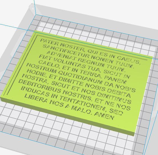 STL file Pater Noster 🙏 ・Model to download and 3D print・Cults