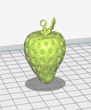 STL file Strawberry Ornament 🍓 ・3D printable model to download・Cults