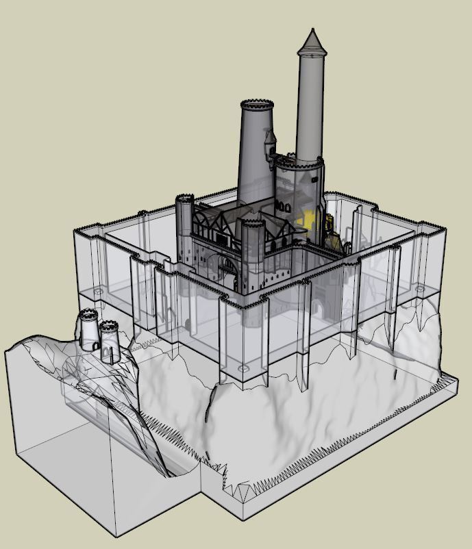 🏰 Castle Ravenloft ( fan model )・Free STL File for ・Cults