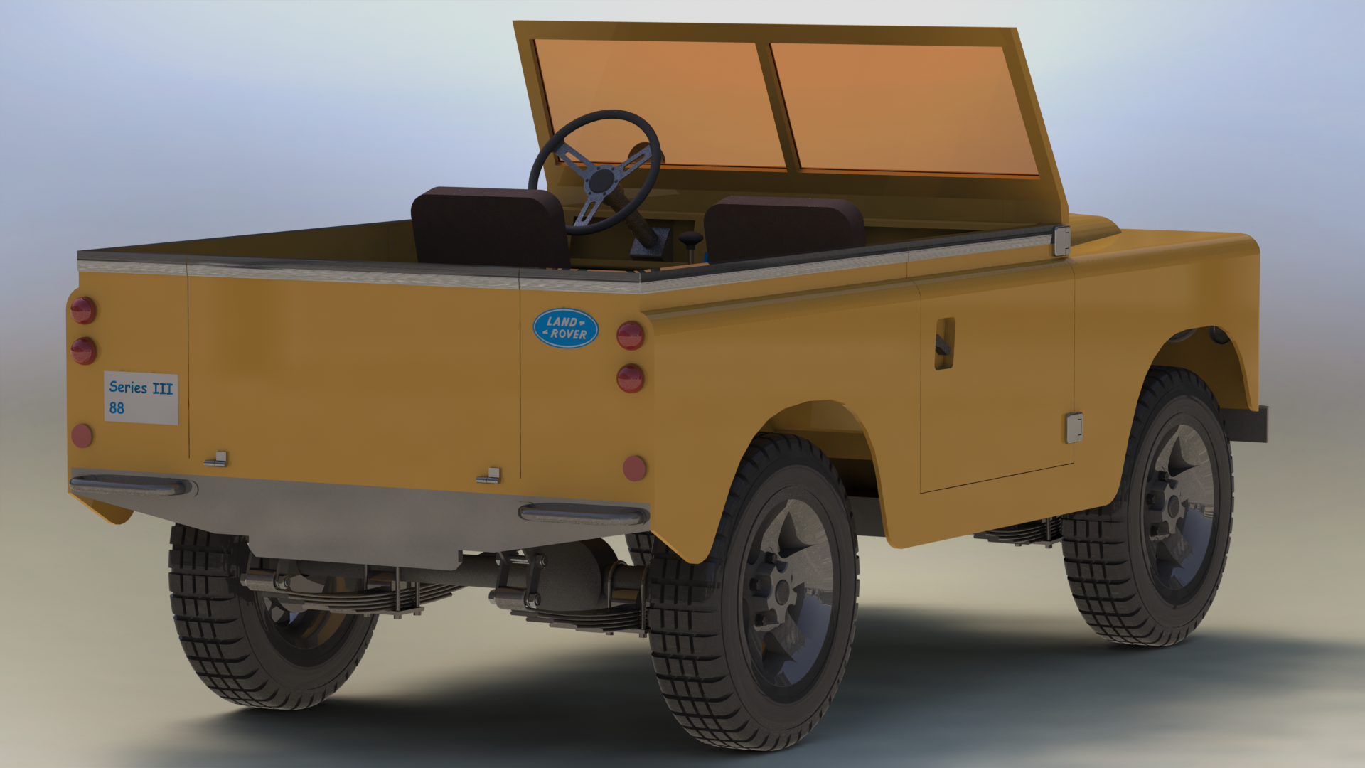 🚗 The Land Rover Series (1948-1985)・Free STL File for ・Cults