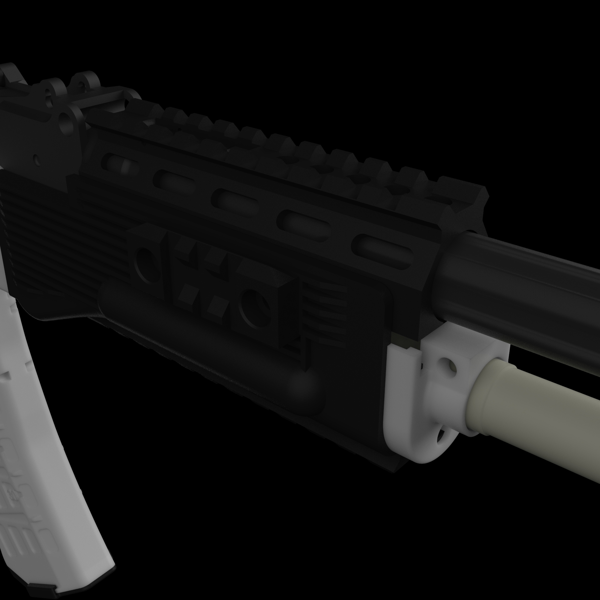 STL file Airsoft AK 200 Conversion Kit 🔫・3D print model to download・Cults