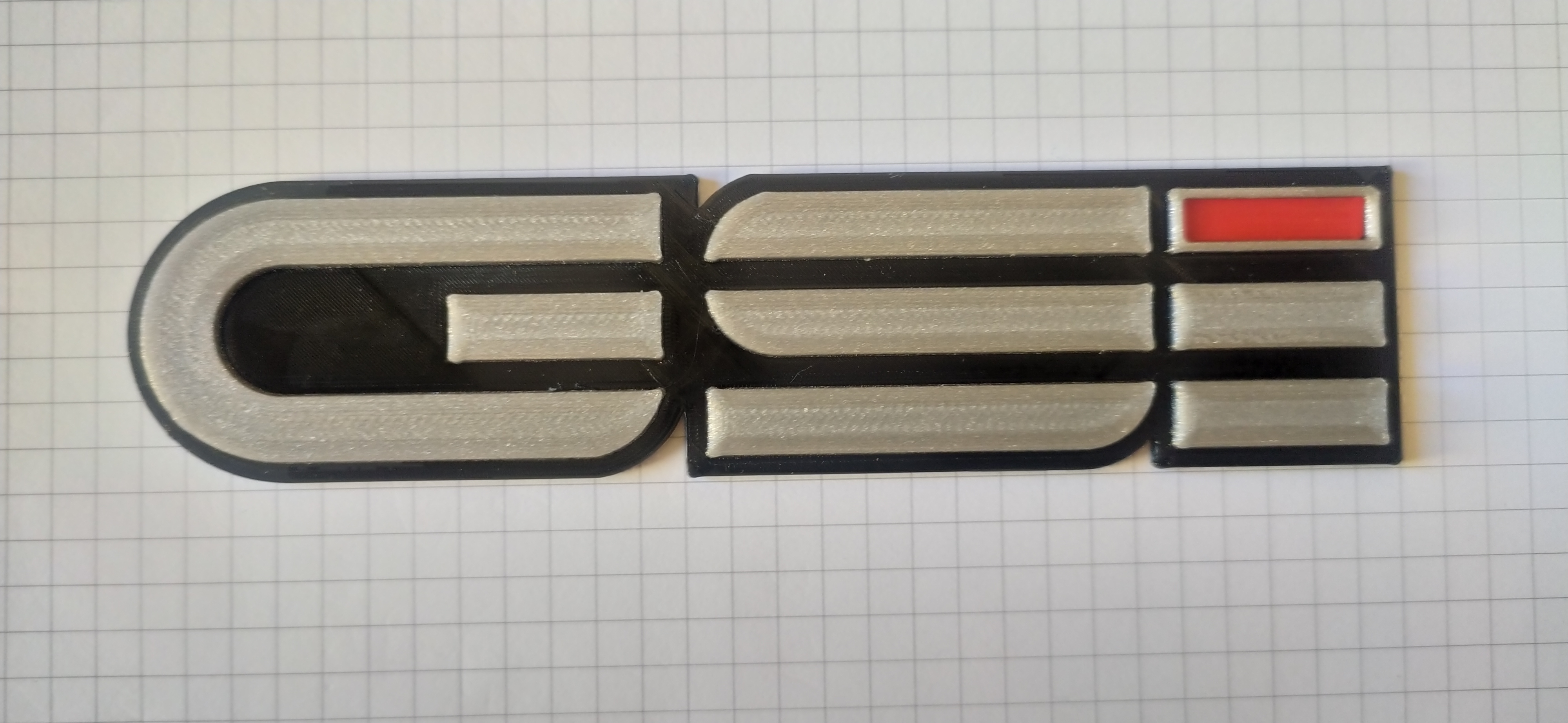 Archivo STL Logo GSI 👽 ・Modelo de impresión 3D para descargar・Cults