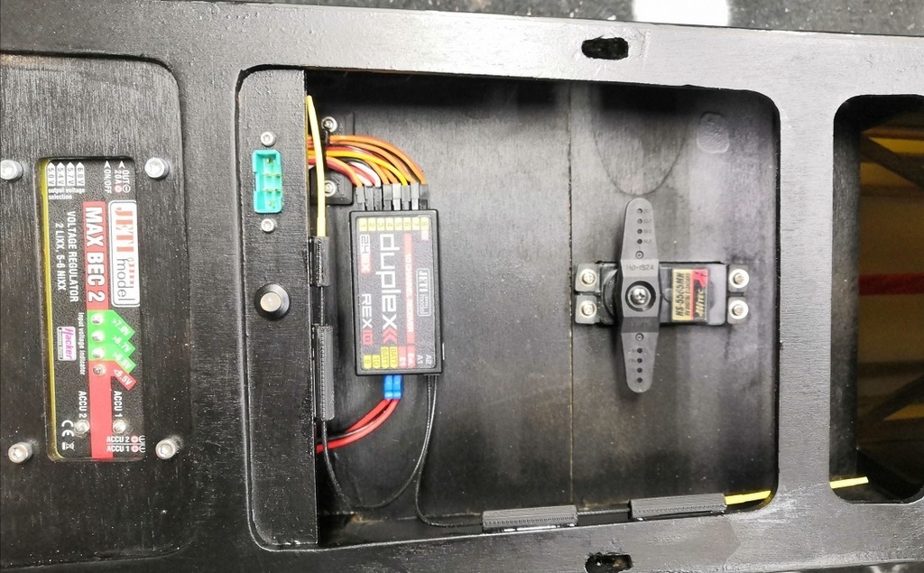 📶 Jeti Duplex Dual Antenna Mount _v2・Free 3D File for ・Cults