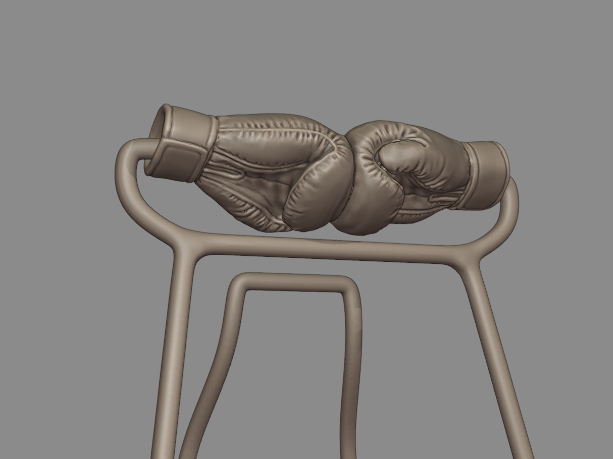 STL file Shop card shelf - Boxing 🥊・3D printing design to download・Cults