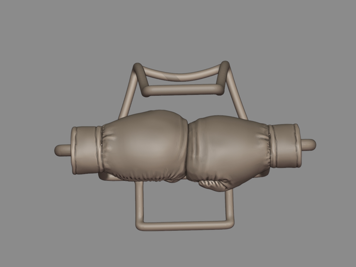 STL file Shop card shelf - Boxing 🥊・3D printing design to download・Cults