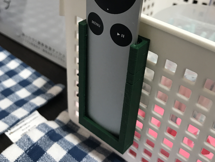 3D printed Apple TV 3 Remote Holder・Cults