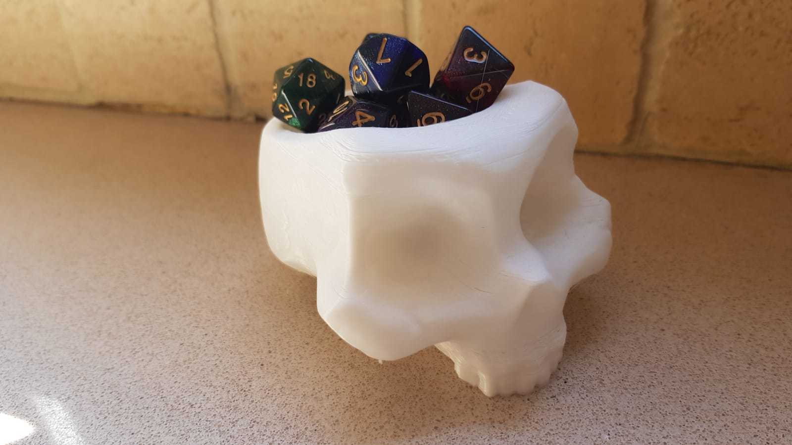 STL file Skull Bowl 💀 ・3D printable design to download・Cults