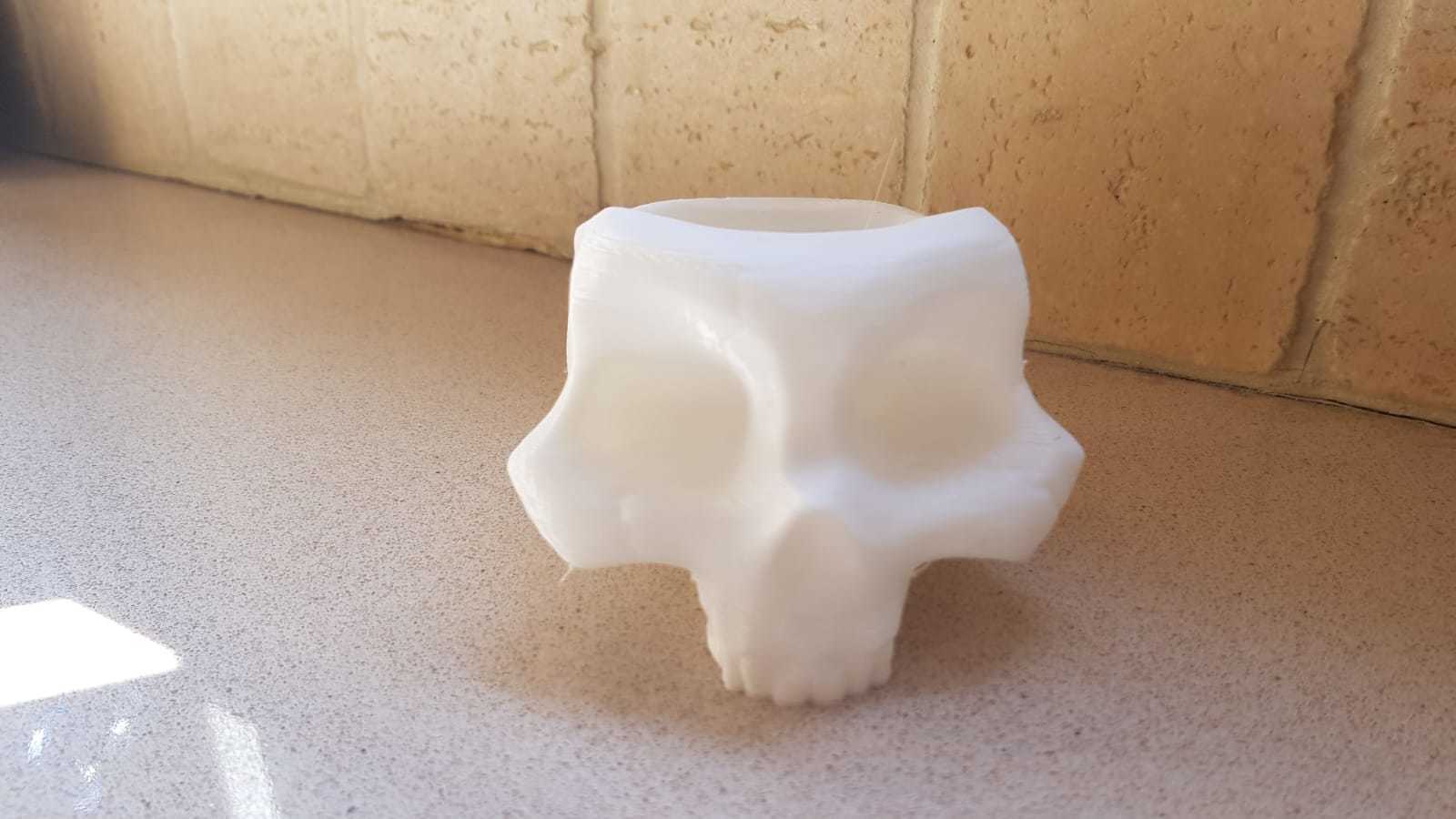 STL file Skull Bowl 💀 ・3D printable design to download・Cults