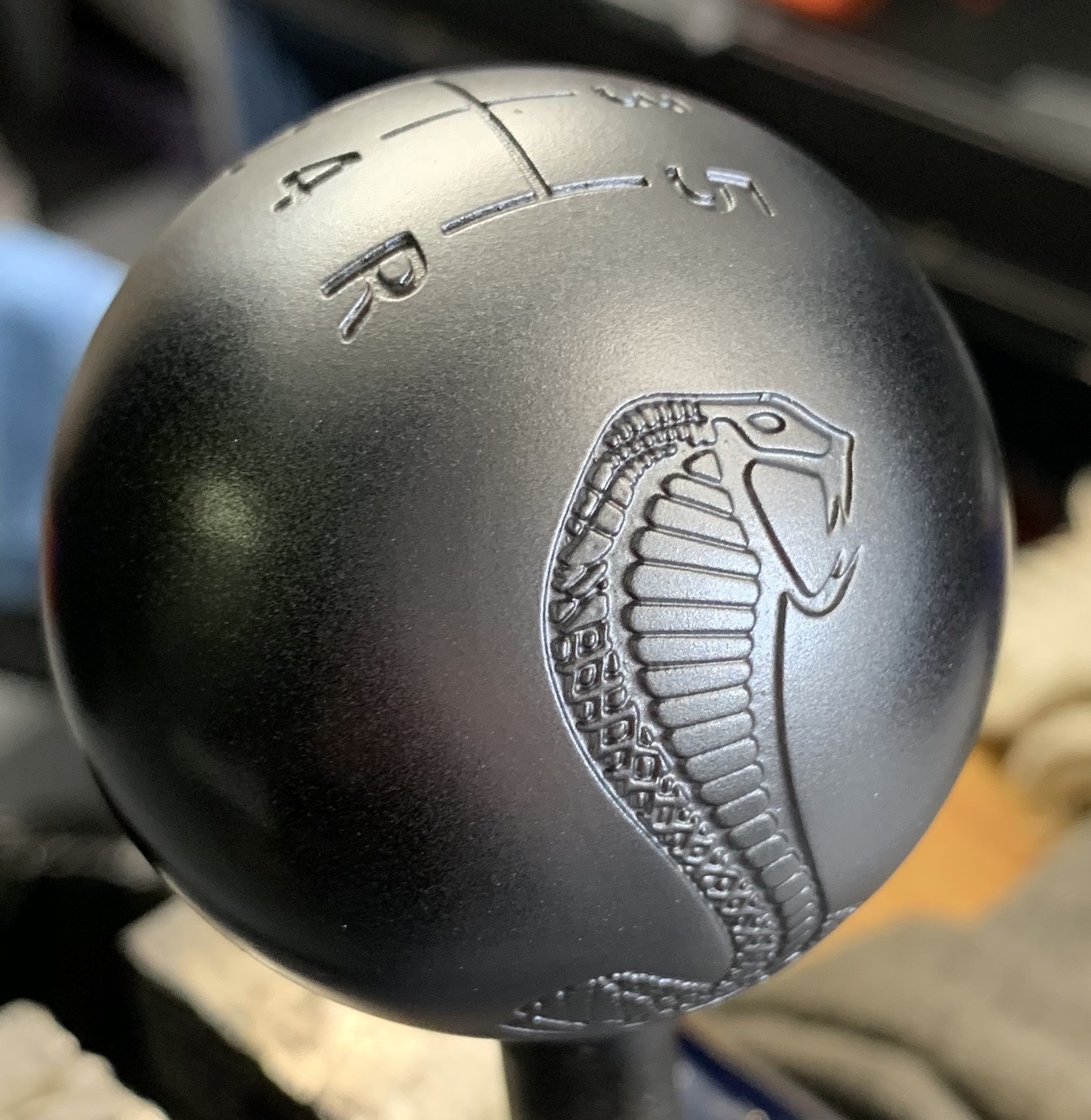 🐎 Shelby Cobra Shift Knob・ STL File for ・Cults