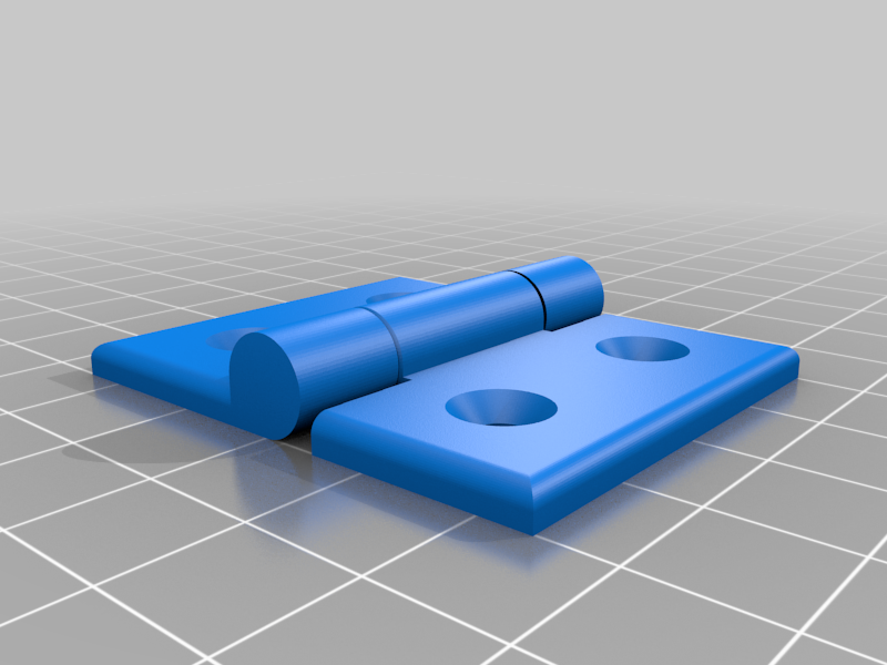 Free STL file 40 x 20 hinge in one print 🏠 ・3D print object to download ...