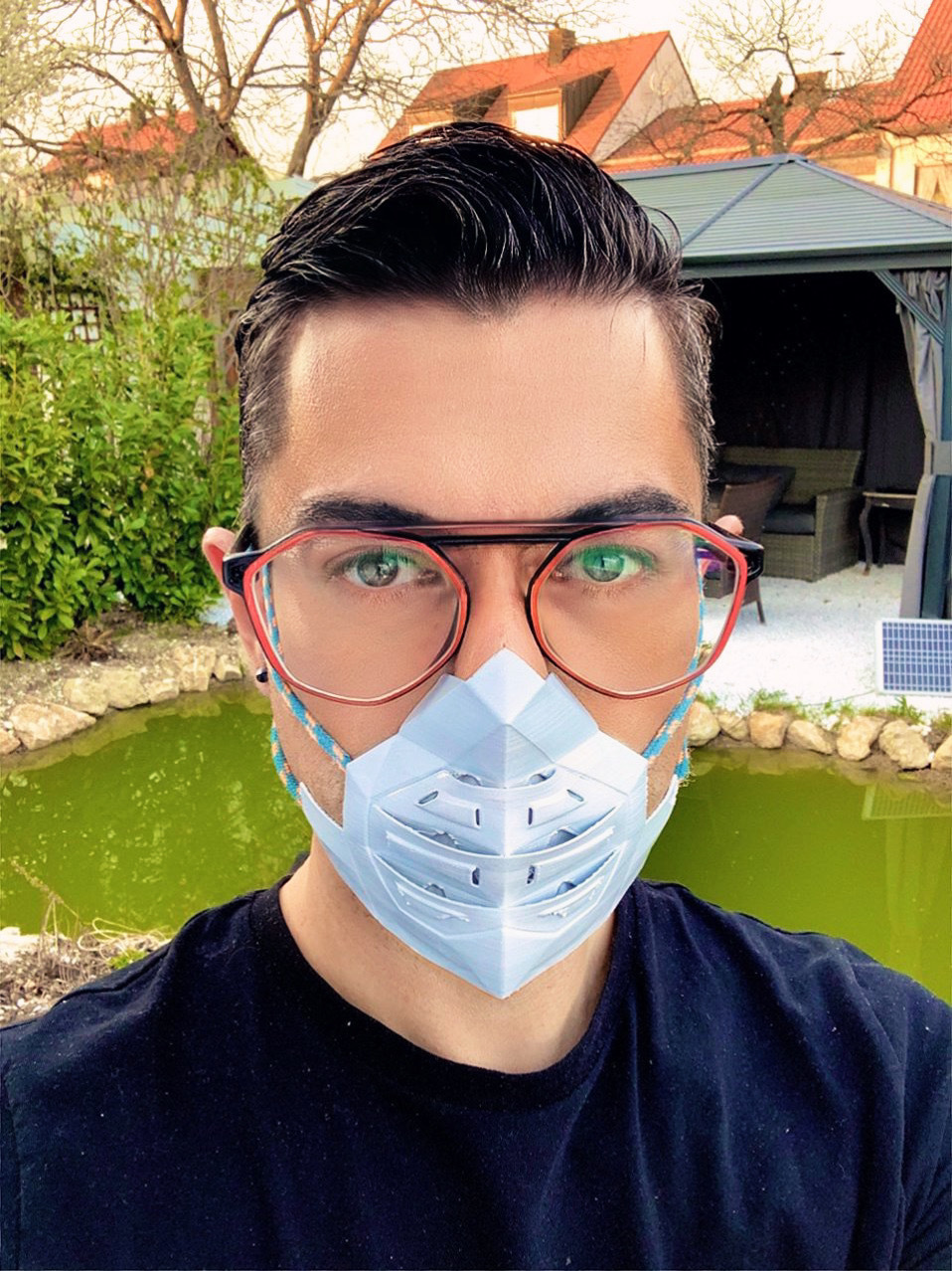 Free 3D file TPU Facial Mask 1.2 🛡️ ・3D print design to download・Cults