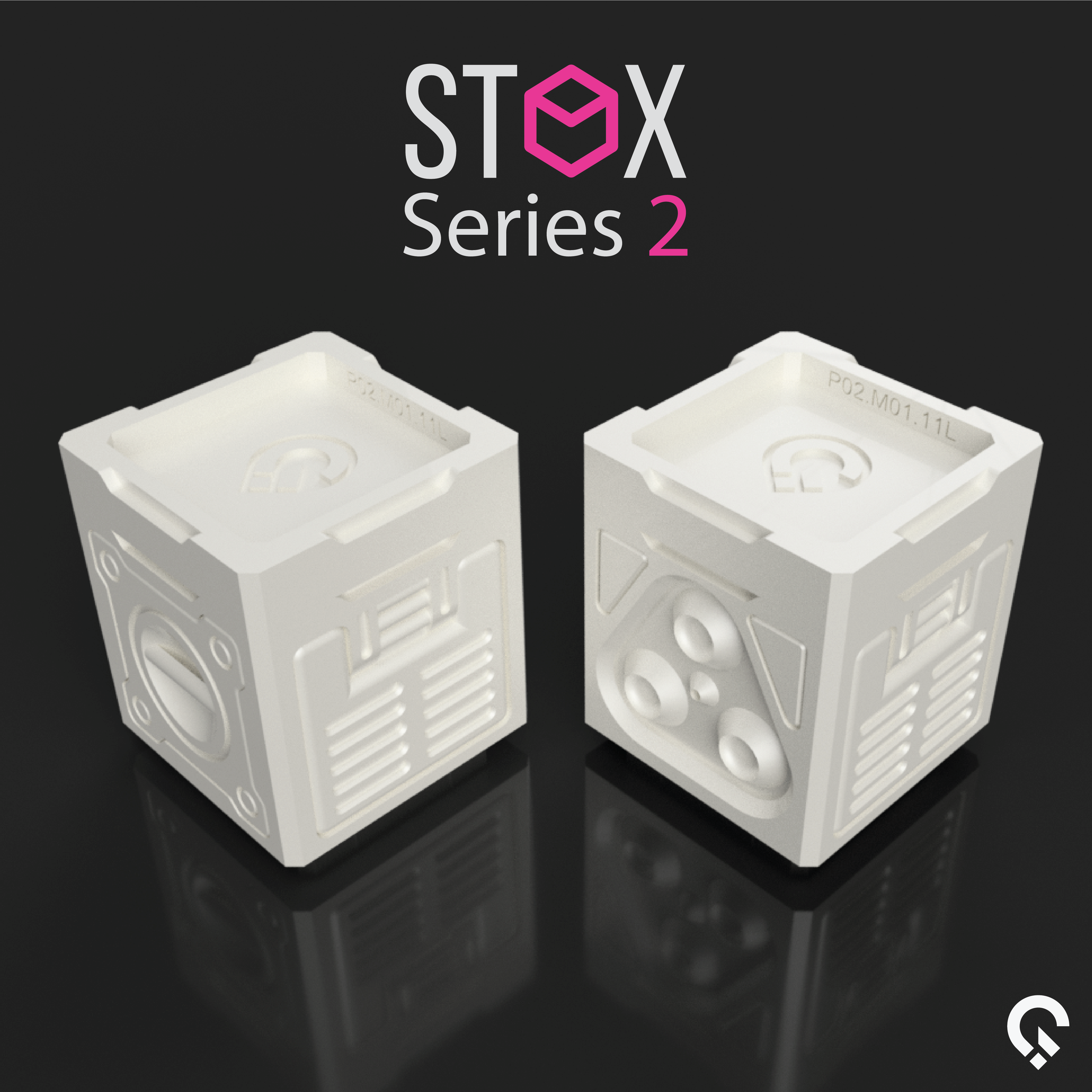 STL file Sci-fi Stackable Box - STOX Series 2 📦 ・3D print design to ...