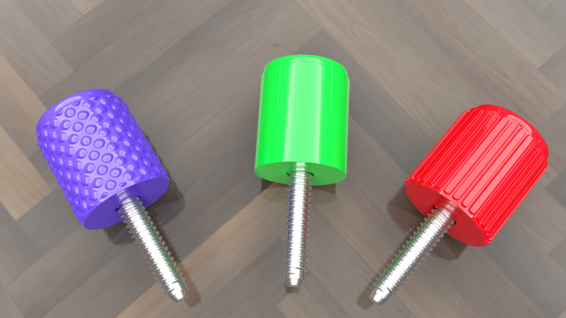 Free STL file The Any-Screw Thumb-Screw 🔧 ・3D printer model to download ...