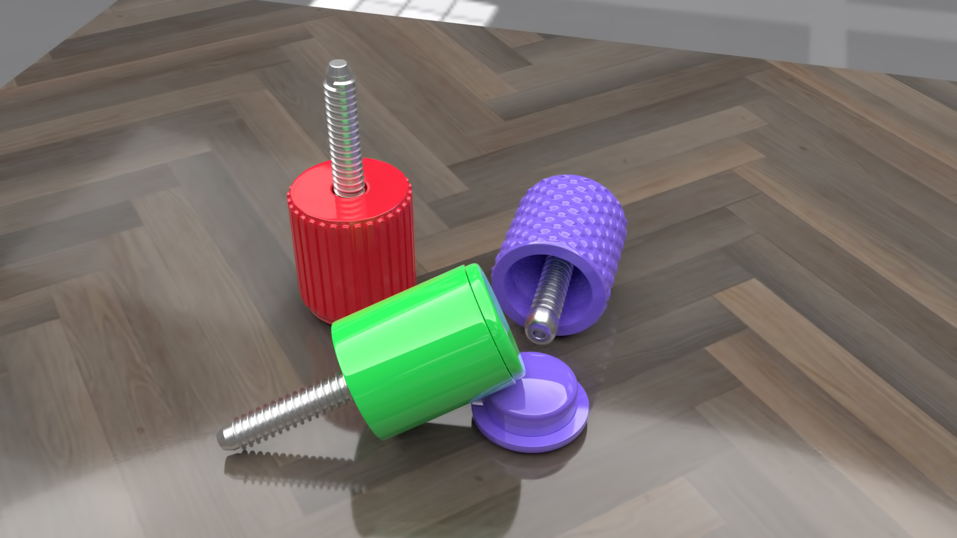 Free STL file The Any-Screw Thumb-Screw 🔧 ・3D printer model to download ...