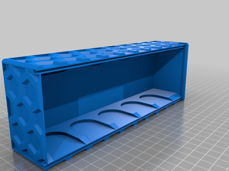 🎲 32mm 10 Model Container - Terrain Cargo Container・Free STL File for ...