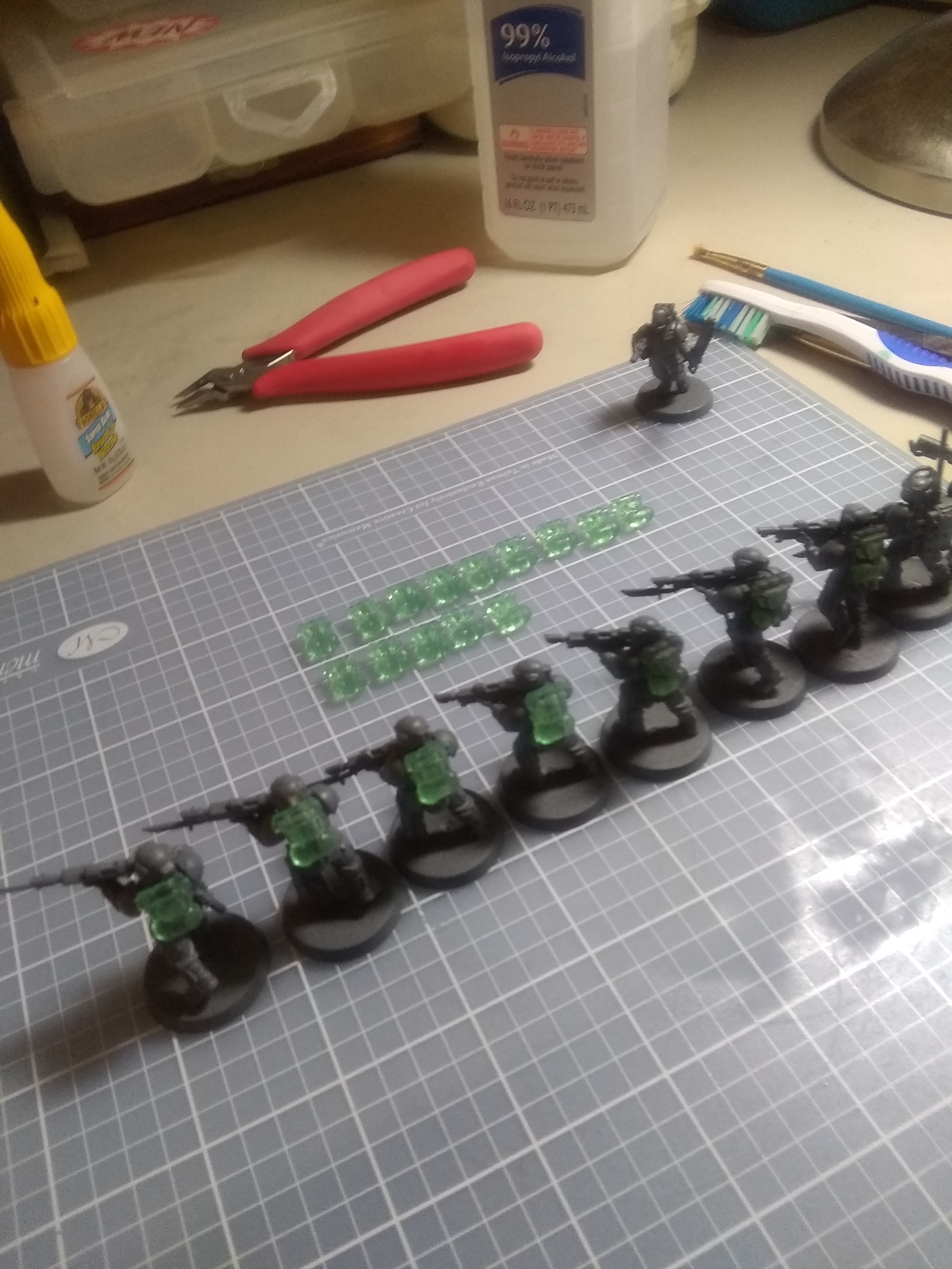 🎒 28mm 40K Infantry Backpack 11.5mm Tall・Free STL File for ・Cults