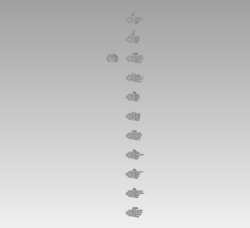 3D file Armored Fists And Gauntlets For Questing Knights 🤜 ・3D printing ...