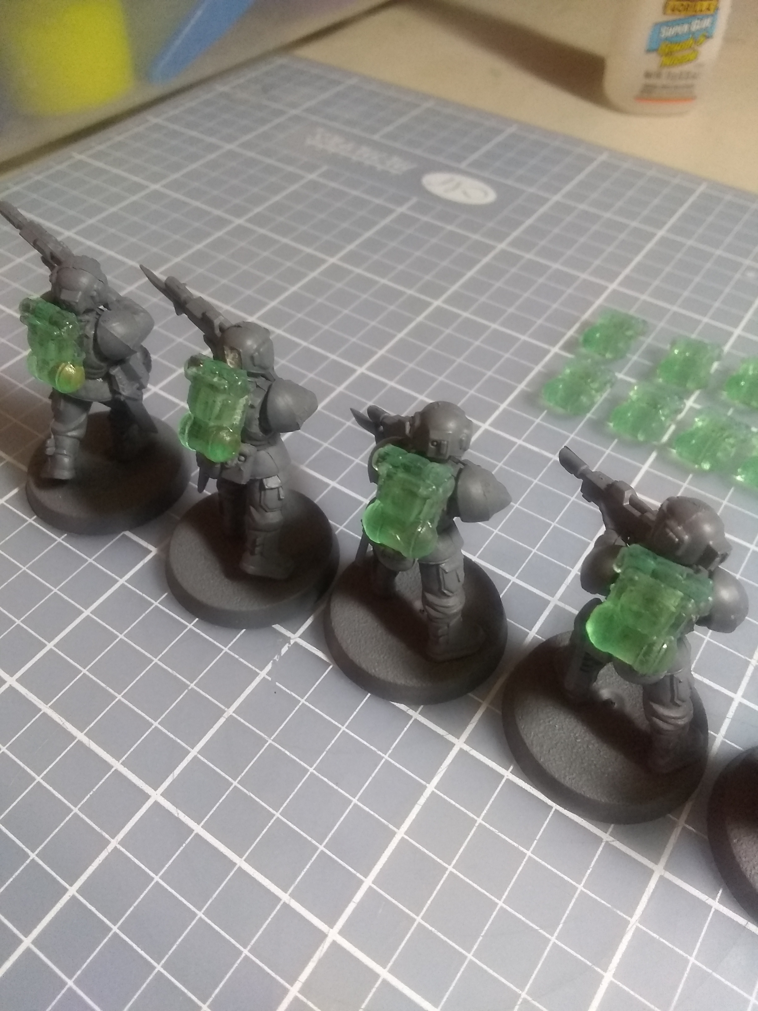 🎒 28mm 40K Infantry Backpack 11.5mm Tall・Free STL File for ・Cults