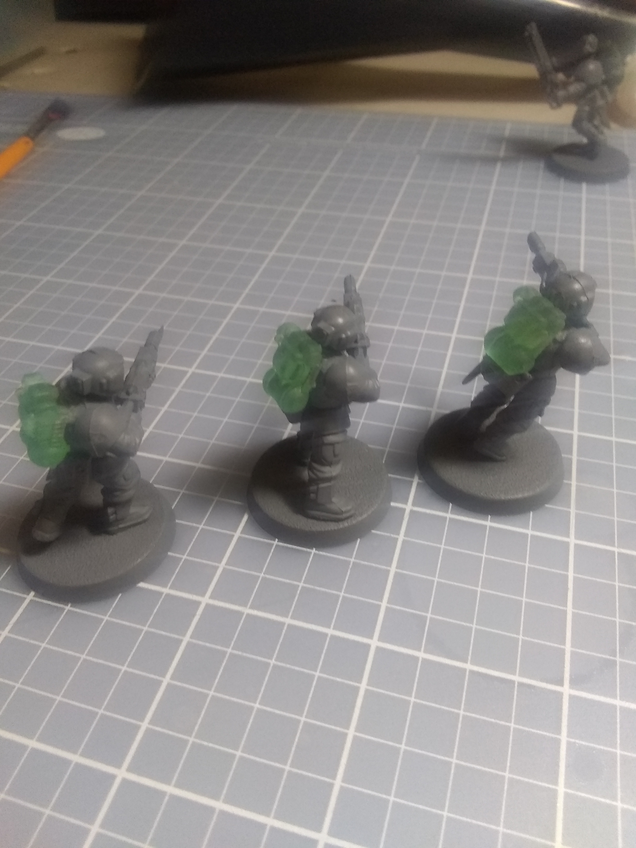 🎒 28mm 40K Infantry Backpack 11.5mm Tall・Free STL File for ・Cults