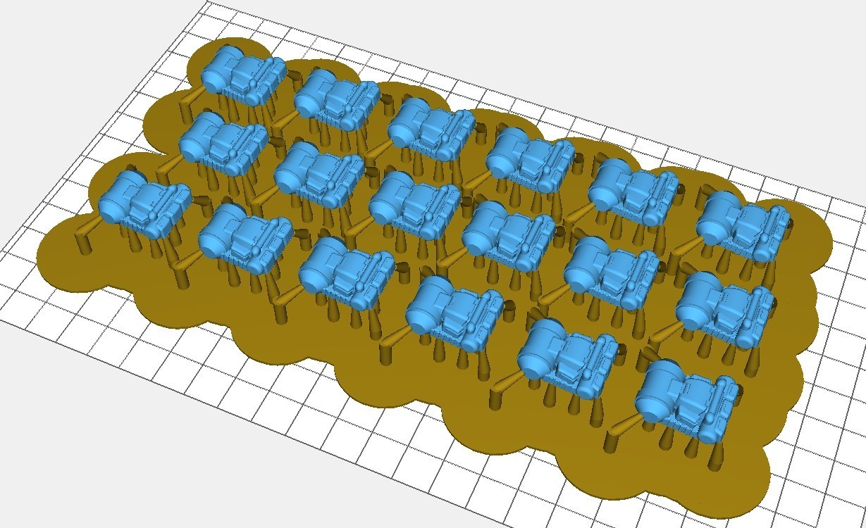 🎒 28mm 40K Infantry Backpack/Rucksack・Free STL File for ・Cults