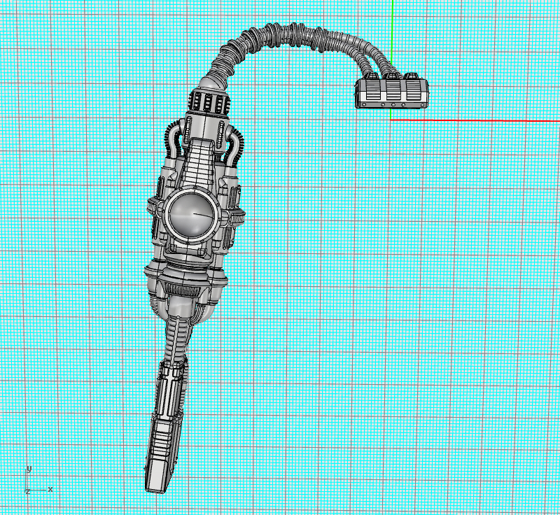 🔫 Project Styx Triple Power Cord・ STL File for ・Cults