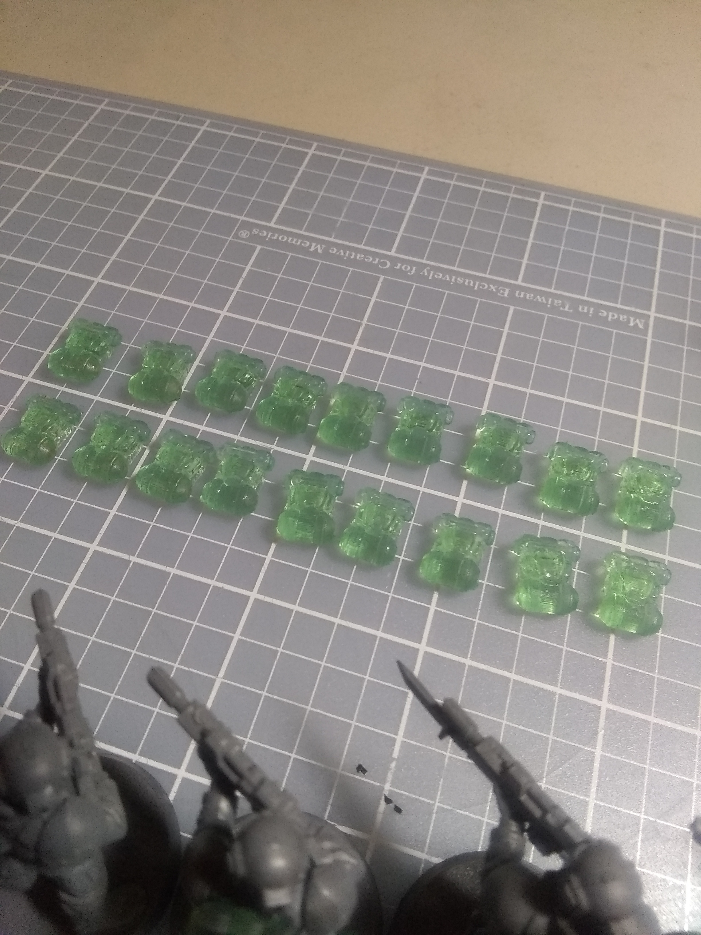 🎒 28mm 40K Infantry Backpack 11.5mm Tall・Free STL File for ・Cults