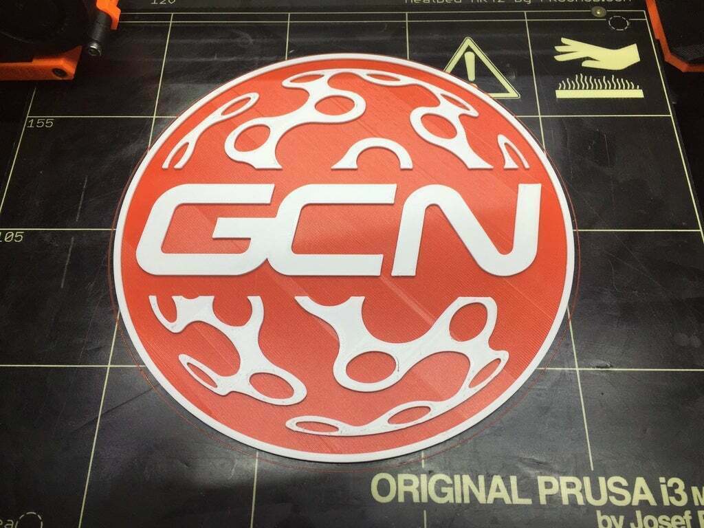 Free STL file GCN Logo 👽 ・3D printing idea to download・Cults