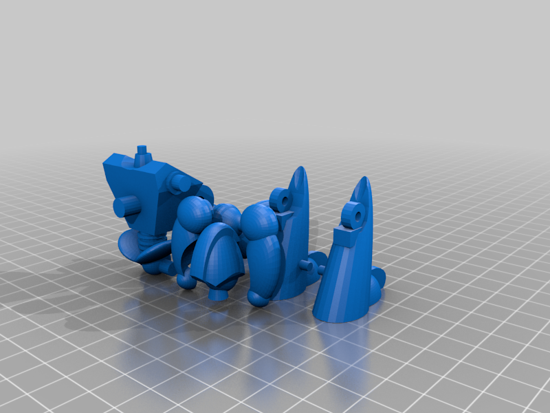 🤖 Starriors Geo・Free 3D File for ・Cults