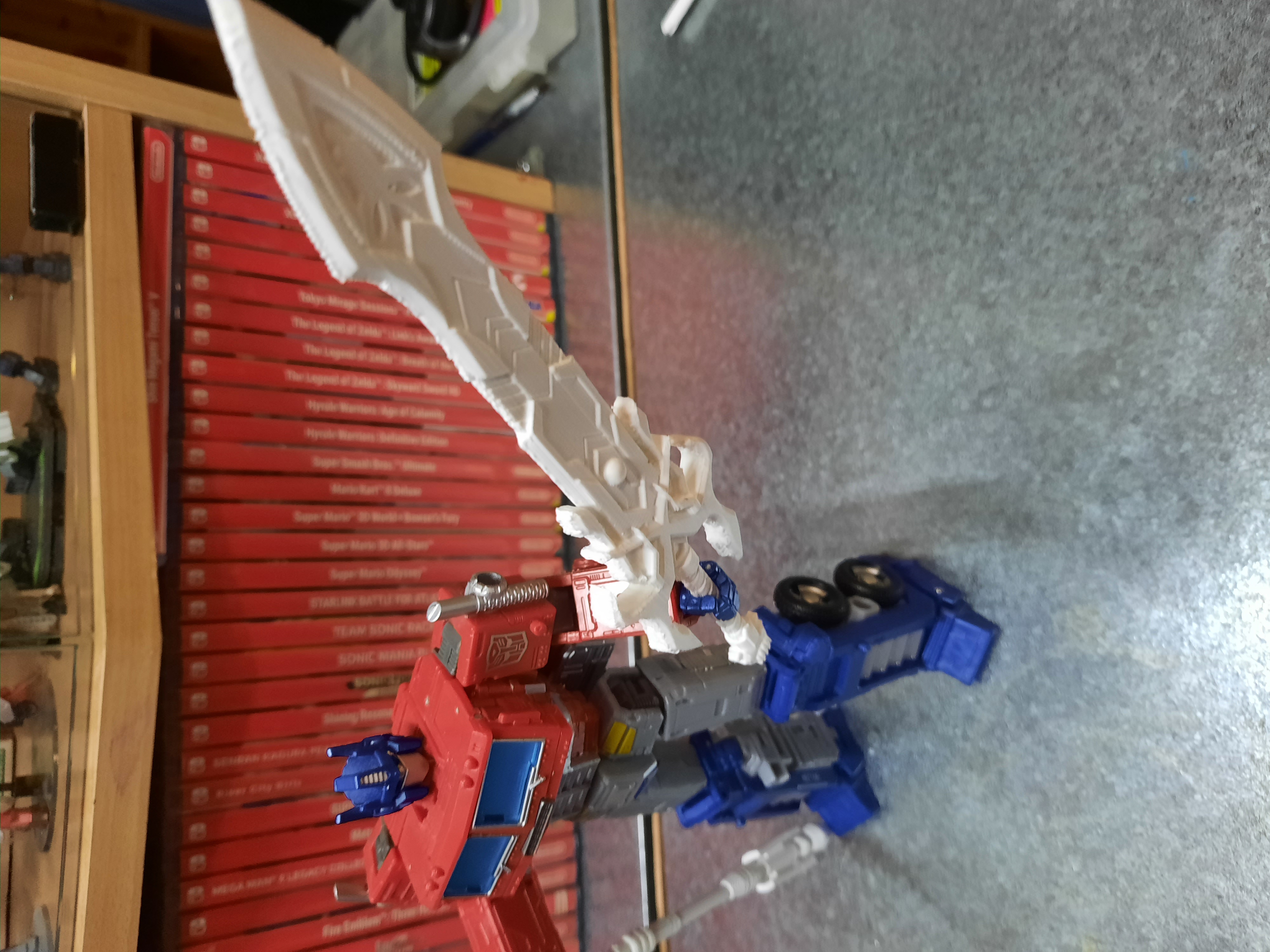 STL file Sword of Alpha Trion 🗡️ ・Template to download and 3D print・Cults