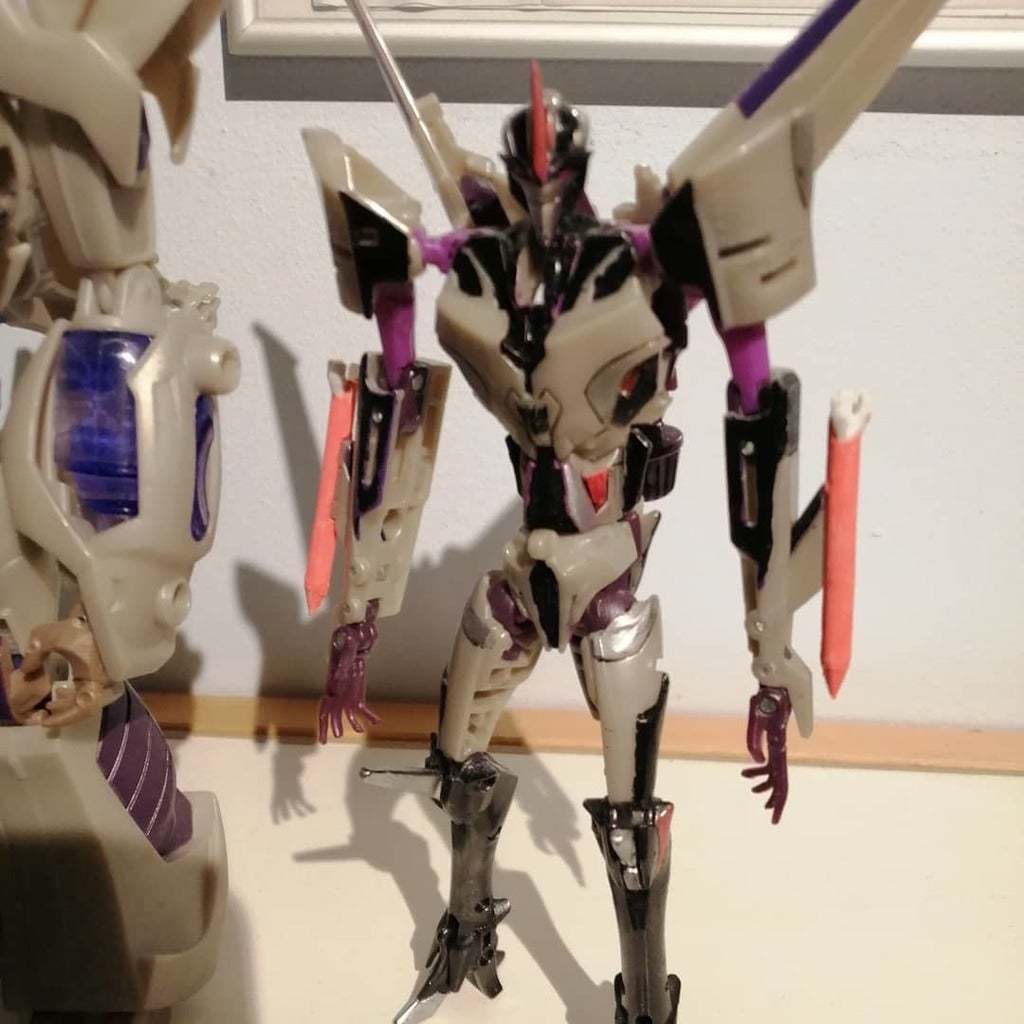 🤖 Transformers Prime Deluxe Starscream Missiles・Free OBJ File for 3D ...