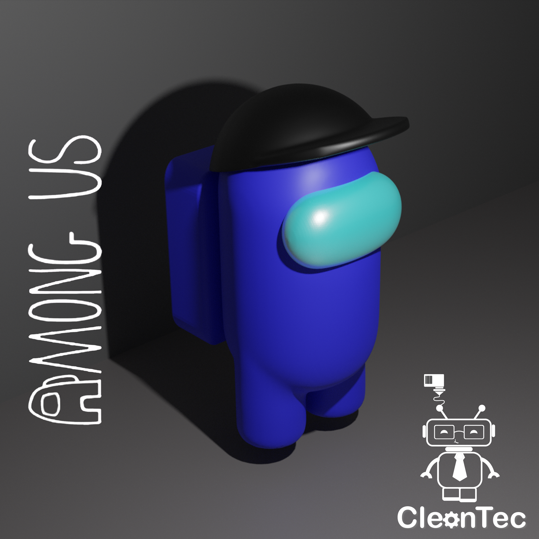 Файл 3D AMONG US ( Front Cap ) 🧢・3D-печать дизайна для загрузки・Cults