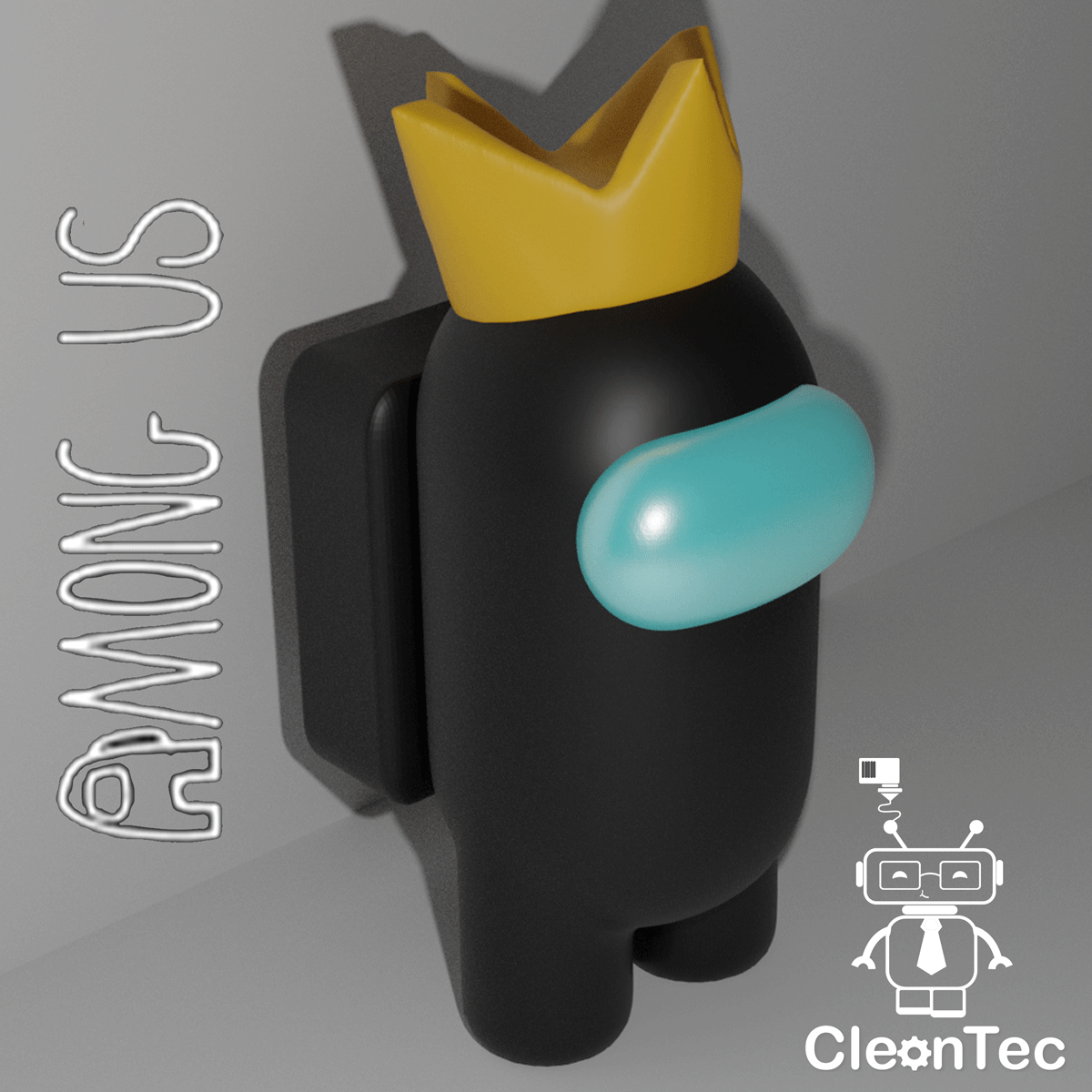 3D file AMong Us (Crown) 👑 ・Model to download and 3D print・Cults