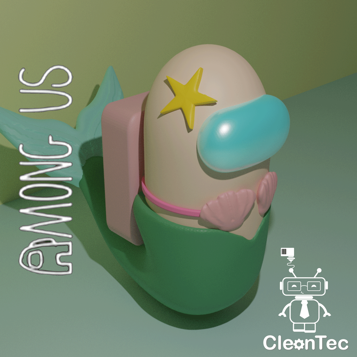 STL file Among Us (Samurai and Siren) 🗡️ ・3D printing idea to download ...