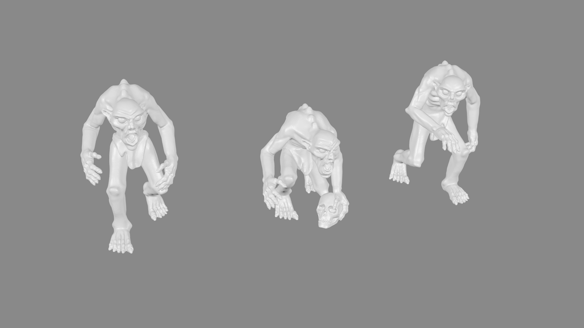 🎲 Ghoul Miniatures・Free STL File for ・Cults