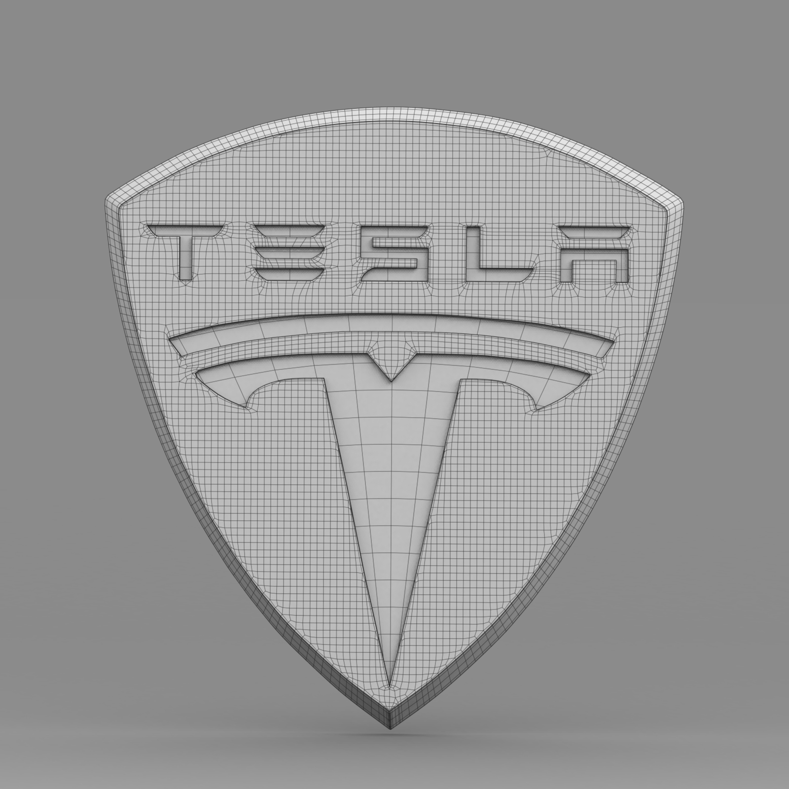 Archivo STL logo de tesla 2 👽 (OBJ)・Diseño imprimible en 3D para ...