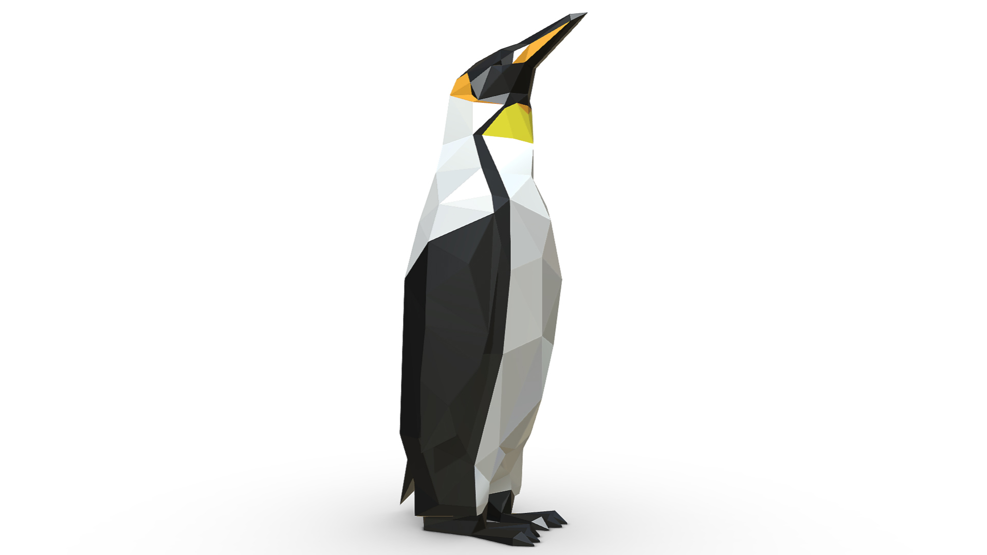 STL file king penguin 🤴 (OBJ)・Model to download and 3D print・Cults
