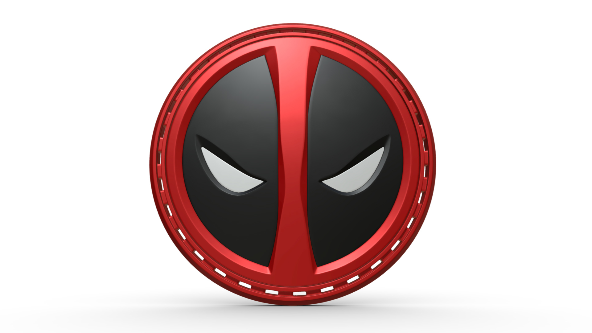 Файл STL Deadpool logo 3D model 🎭・3D-печатная модель для загрузки・Cults
